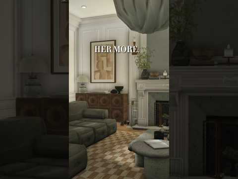 Parisian Living Room in Bloxburg