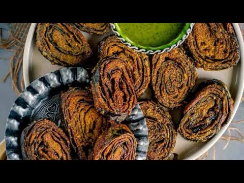 Pathrode | Patra | Colocasia Leaves Pinwheels