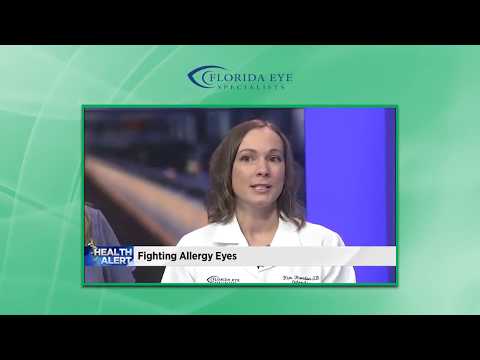 Dr. Riordan on WJXT: Dry Eye vs Allergies