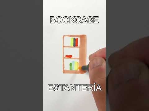Learn Spanish! ¡Aprenda Inglés! BOOKCASE : LA ESTANTERÍA