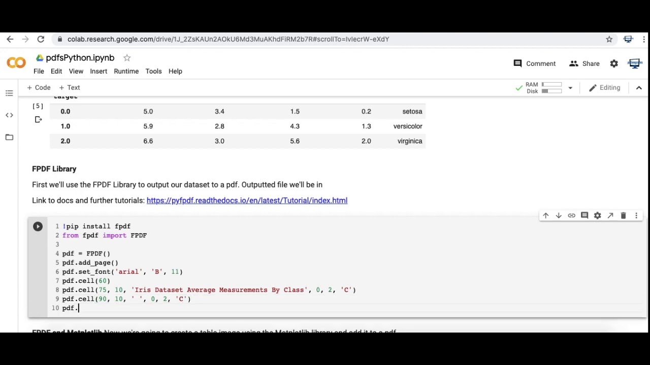Two Ways to Create PDF Files with tables in Python