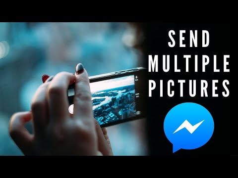 How to send multiple photos in Facebook Messenger