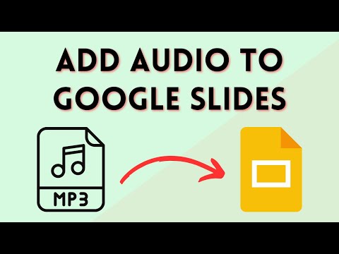 How To Add Audio To Google Slides