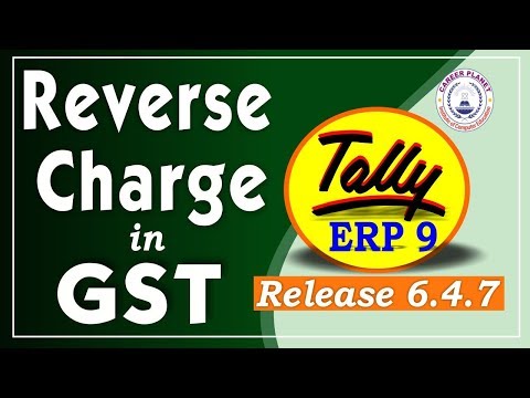 Learn Reverse Charge in GST Tally ERP 9 Release 6 4 7 Part 106| GST RCM Entry in Tally - Mind Luster
