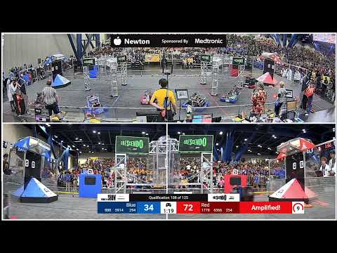 Qualification 108 - 2024 FIRST Championship - Newton Division sponsored by Medtronic