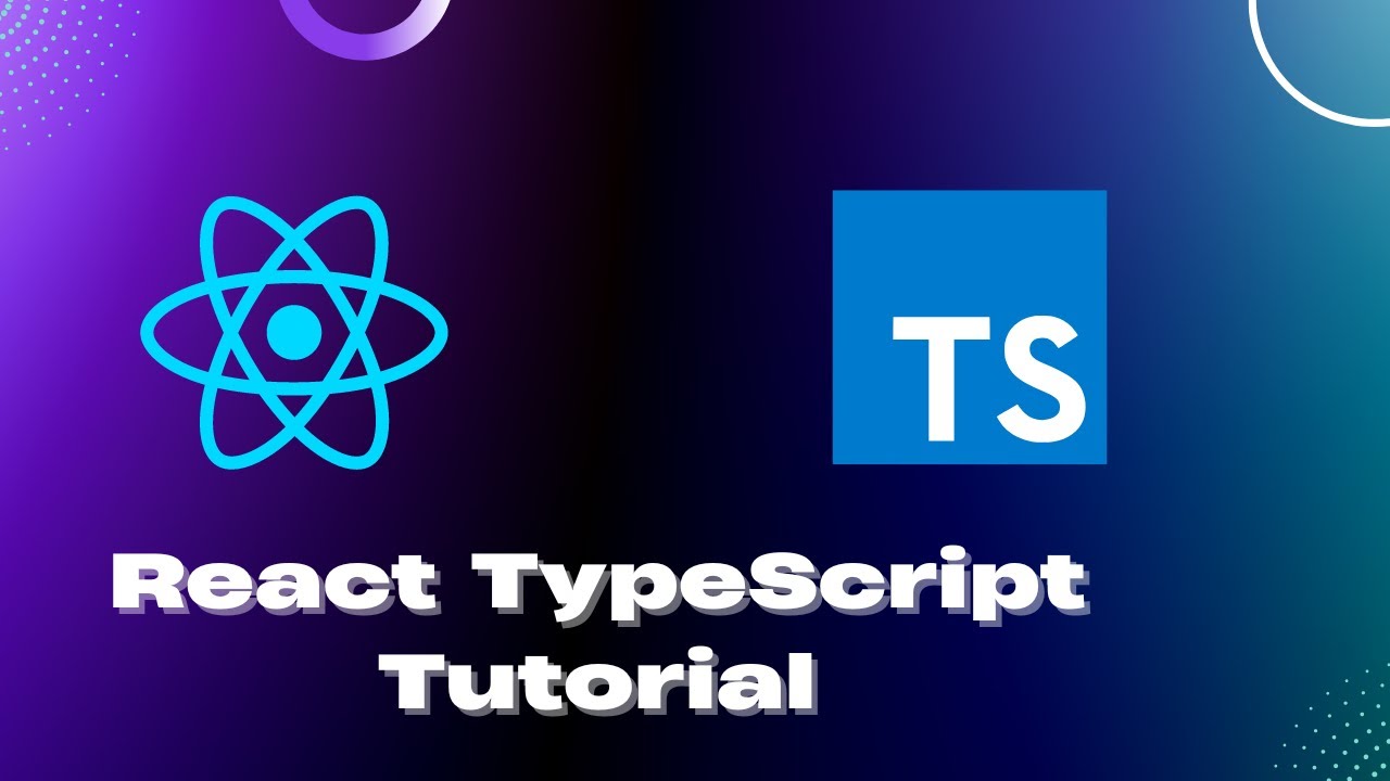 TypeScript Tutorial for Beginners || React || 2022
