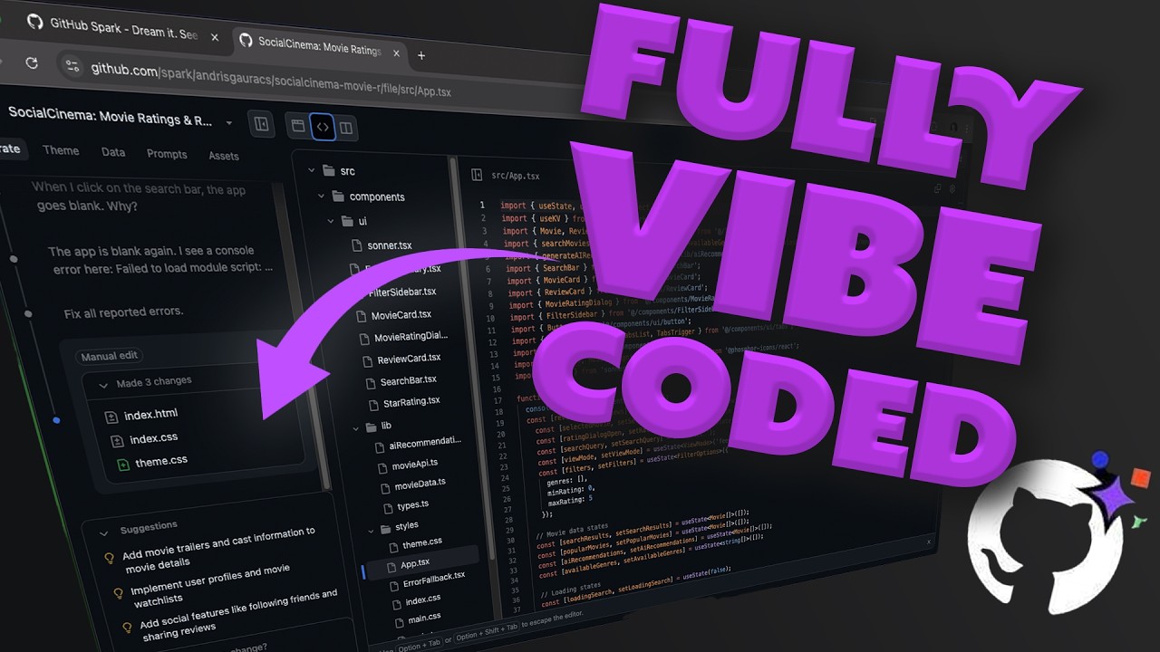 GitHub Spark Is INSANE – A Full App in Just 20 Minutes!