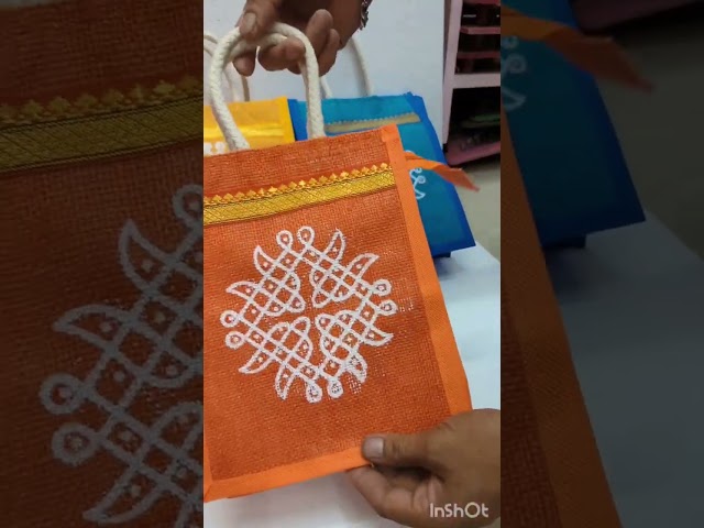 Thambulam Gifts bags - Thamboolam Jute Bag Trader - Retailer from Chennai