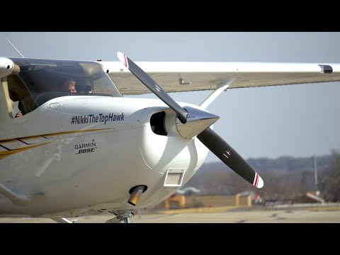 Kent State Aeronautics Reveals Nikki, the Top Hawk Cessna