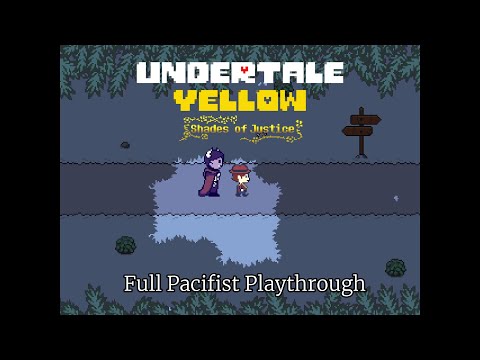 Undertale Yellow: Shades of Justice - Full Pacifist playthrough - No Commentary