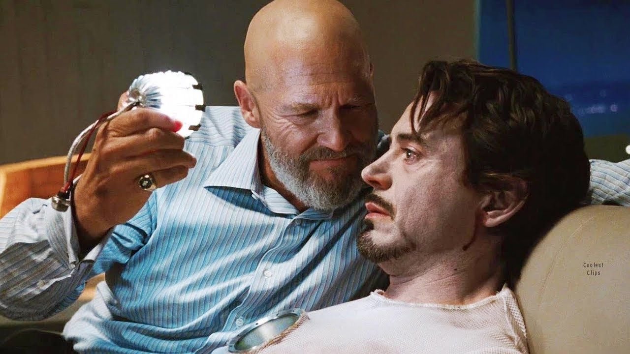 Obadiah Stane Steals Tony Stark's Arc Reactor Scene | Iron Man (2008) Movie CLIP HD