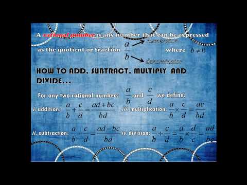 PERFORMS OPERATIONS ON RATIONAL NUMBER