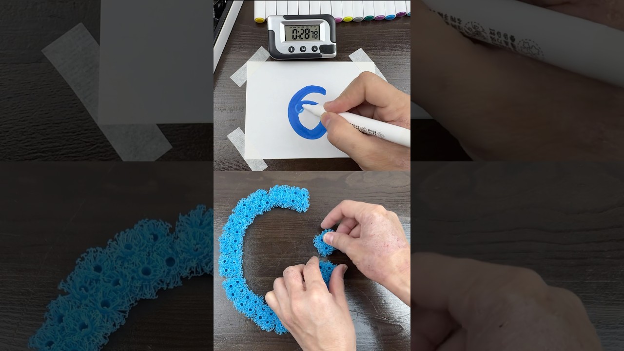 Guess the number in 3 seconds ⏱😱 #art #number #shorts #youtubeshorts #viral #fyp #foryou #crochet