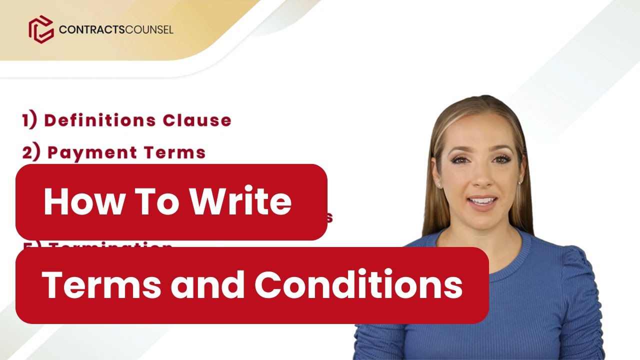 How To Write Terms and Conditions [8 Steps to Follow]