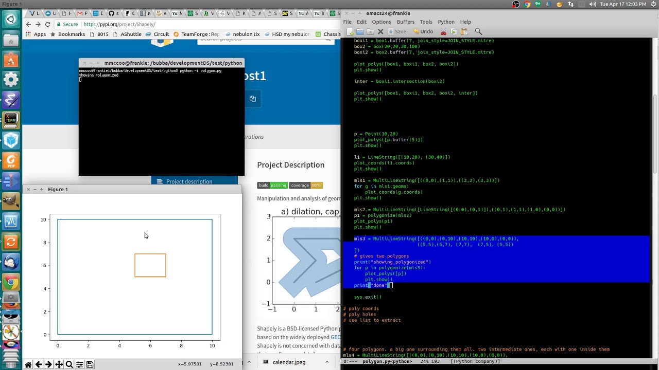 Python shapely tutorial part 1