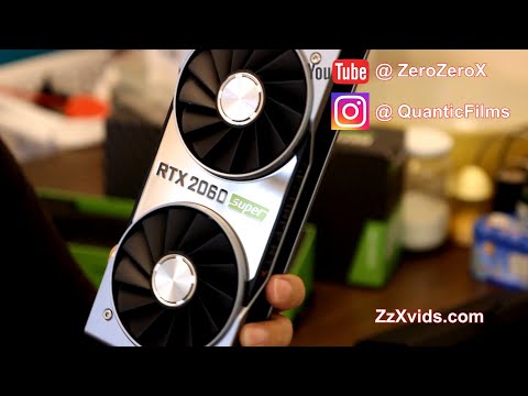 #nvidia #rtx #super #pc #unboxing new NVIDIA GEFORCE RTX 2060 SUPER Graphics Card Unboxing Close-up