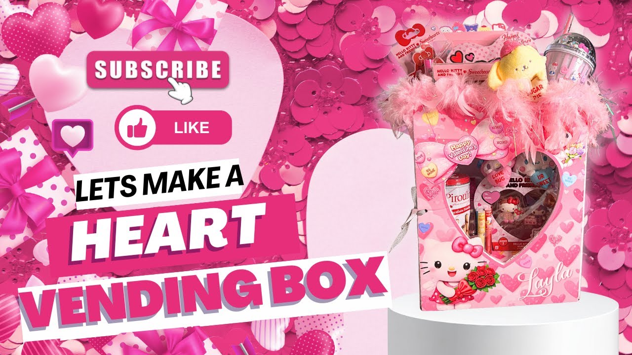 I Turned a Valentine Gift Box Into a Mini Vending Machine