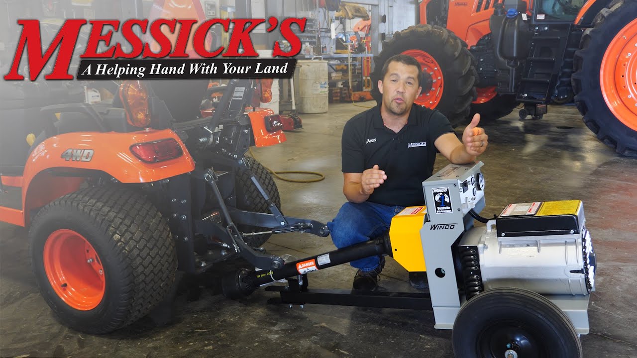 Power your home with your tractor - Winco PTO Generators