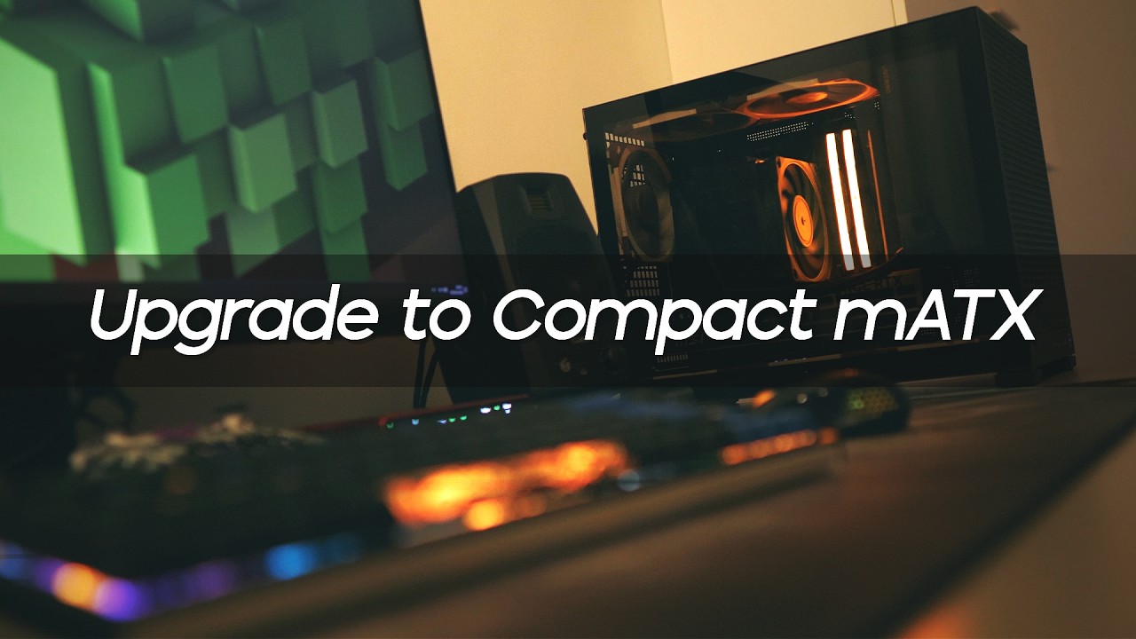 I Said Goodbye to Mini-ITX... | Jonsbo D32 Pro New Compact PC Build