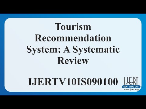 Tourism Recommendation System: A Systematic Review