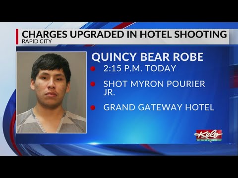 Charges upgraded against man accused in Rapid City hotel shooting