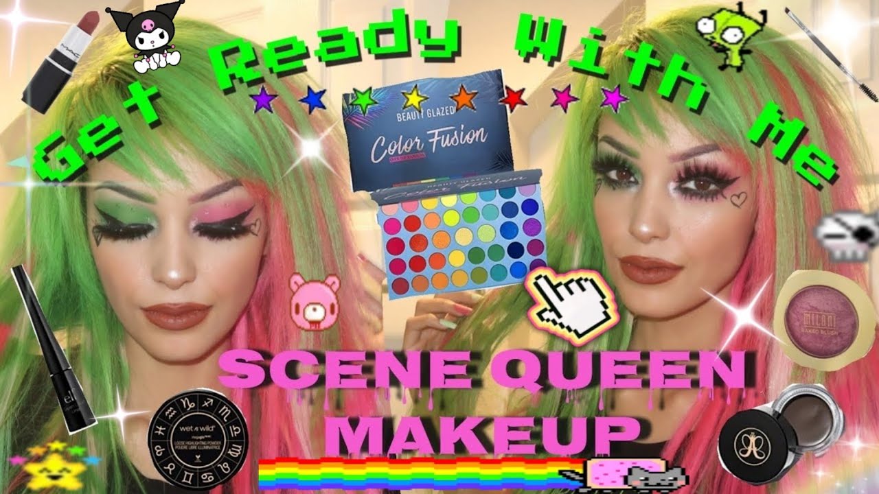 HOW TO: Scene Queen Makeup ♡