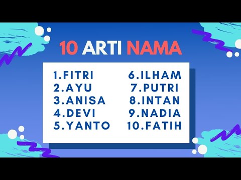 Membahas 10 Arti Nama kalian #1