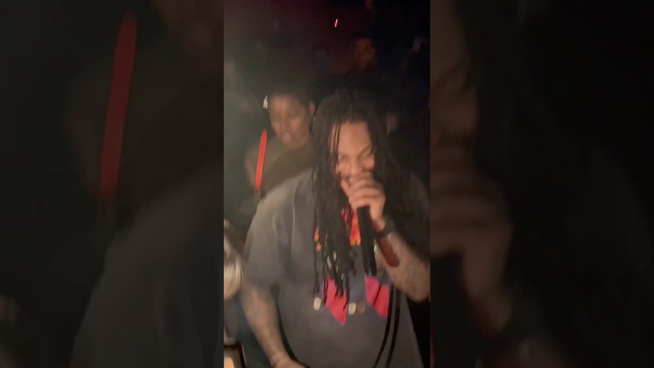 WAKA FLOCKA ENTRANCE AT THE GALLERY