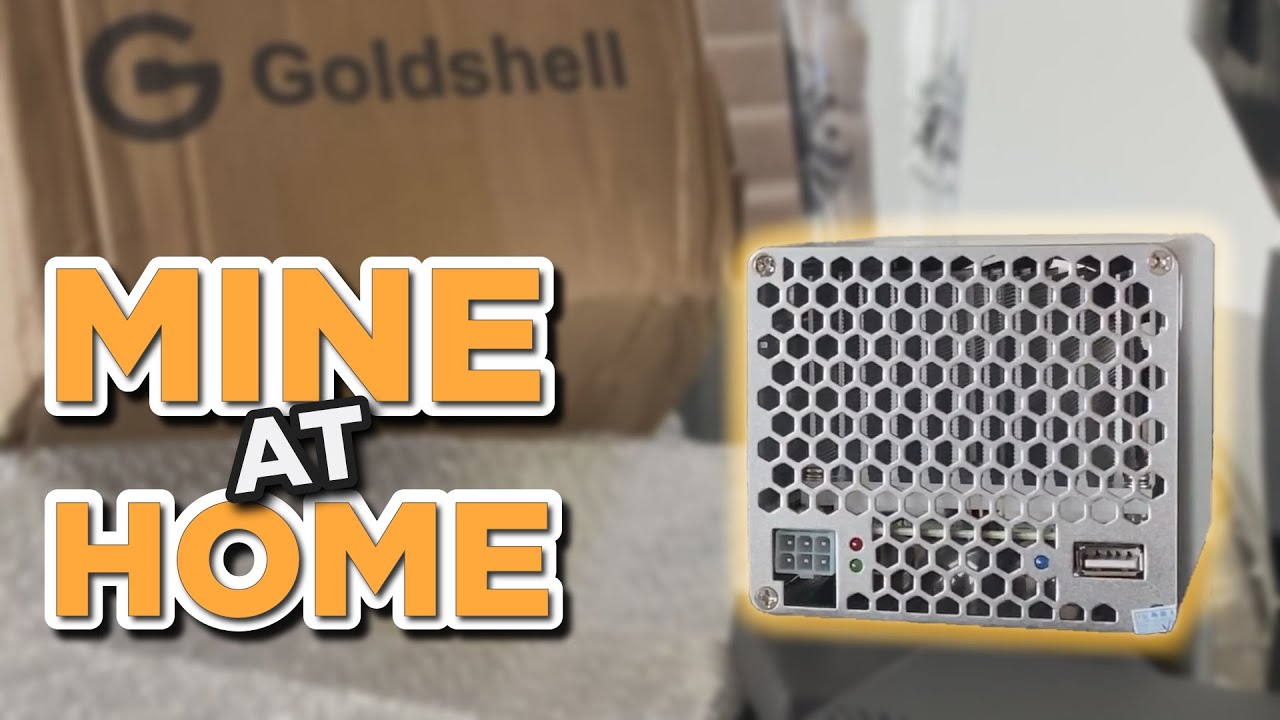 Mining at Home with a Goldshell LB1! Review & Tutorial