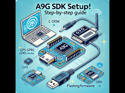 How to Install C_SDK for A9G GPS GPRS Module | Complete Step-by-Step Guide