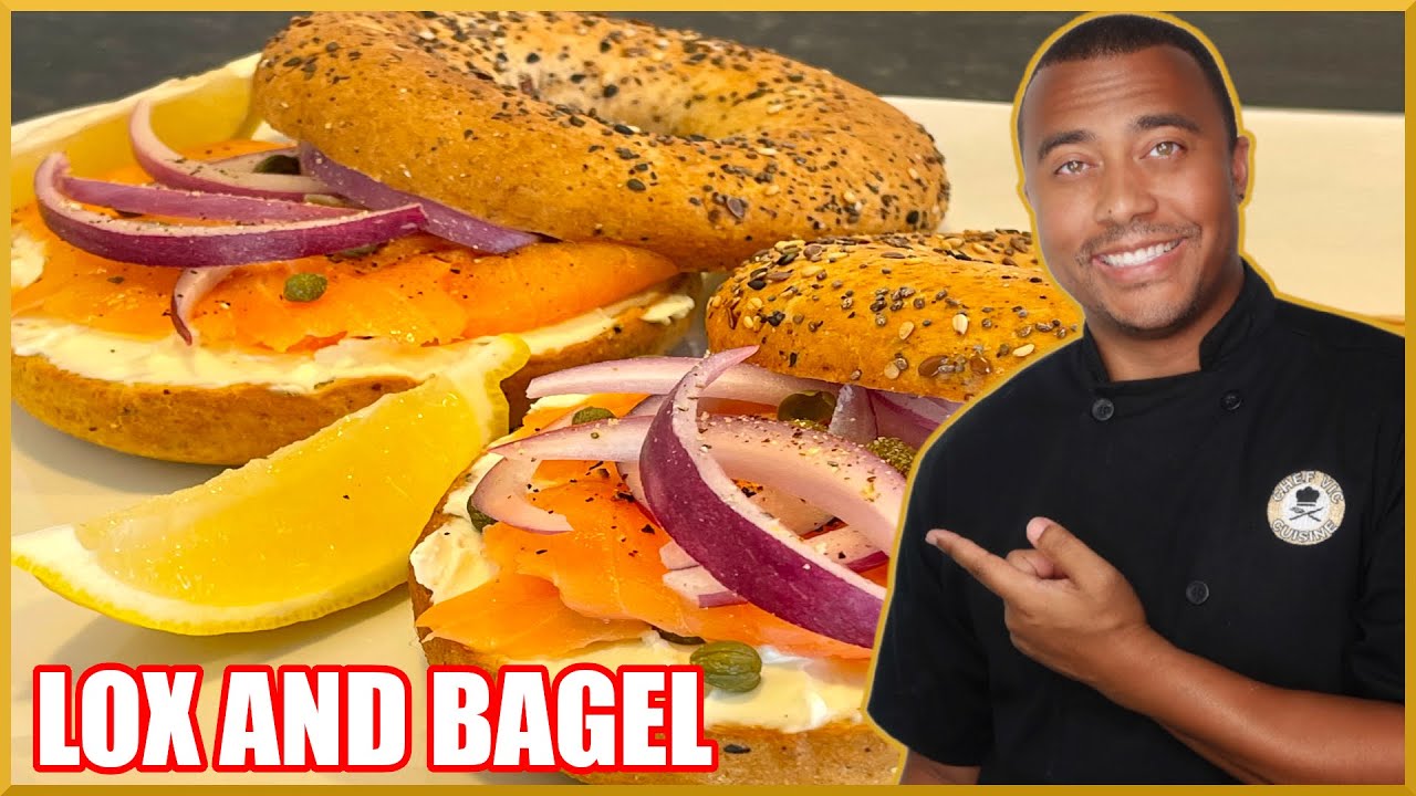 Quick and EASY Lox and Bagel Recipe!
