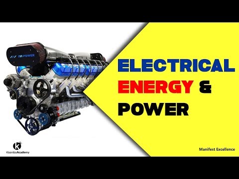 Electric energy and power | Electric power energy formula- Kisembo Academy