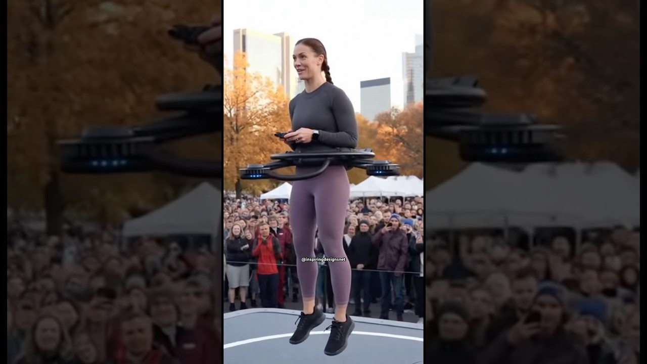 These Waist-Mounted Drones Turn You Into a Human Quadcopter