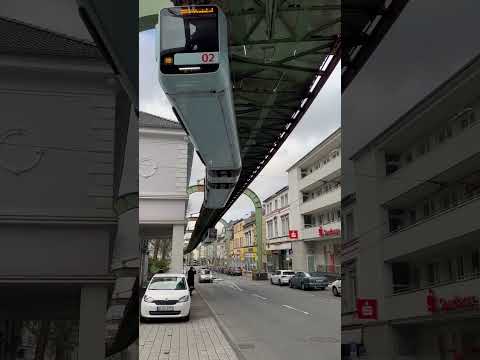 Wuppertaler Schwebebahn Germany.