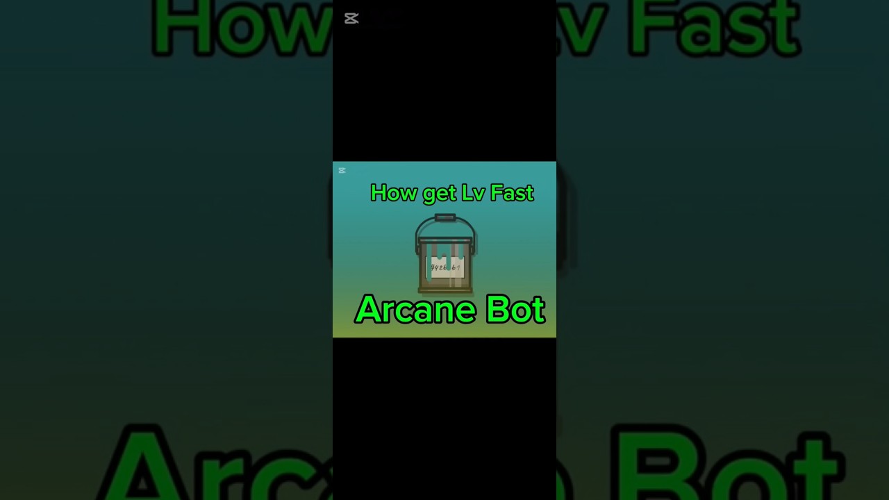 How get Lv Fast Arcane Bot Discord!🦅🔥