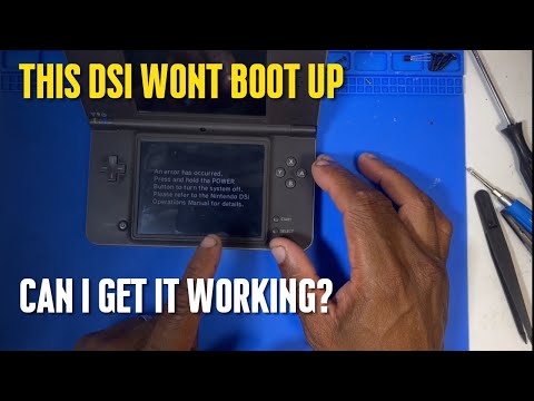 Non booting Nintendo DSI XL