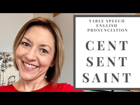 How to Pronounce SAINT, SENT, CENT - American English Pronunciation Lesson