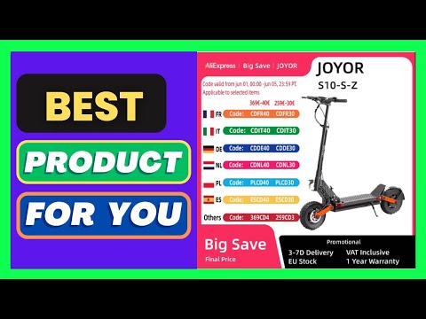 JOYOR S10-S-Z Electric Scooter