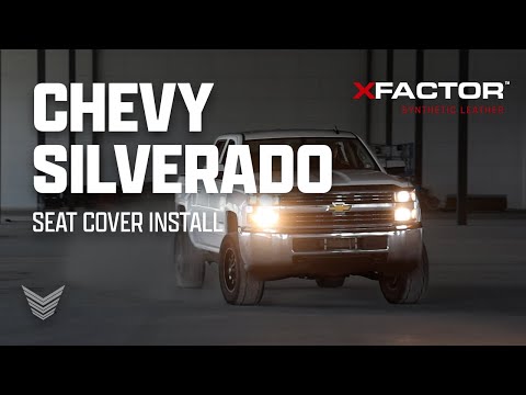 VERTEX OFF-ROAD® | 2017 Chevy Silverado X-Factor Synthetic Leather™ Seat Cover Install