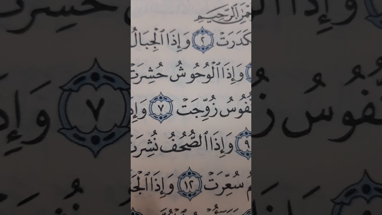 Quran Chapter 81 Surah At Takwir The Covering Up with Tagalog Filipino