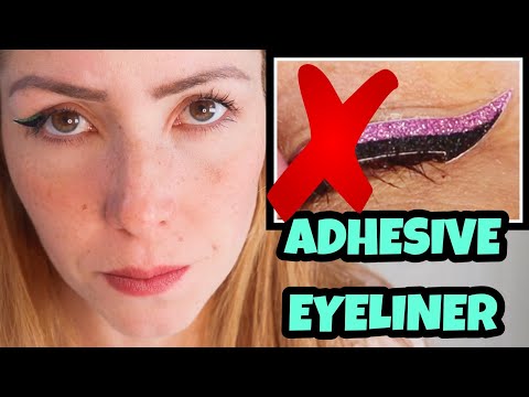 NOT worth it - Adhesive Eyeliner Sticker