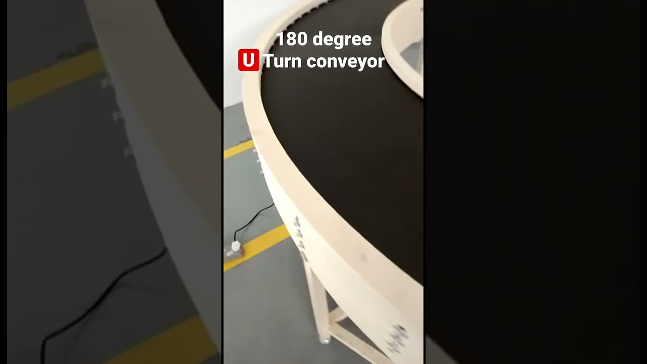 XTS u turn 180 degree conveyor system #xtstech #machine #conveyor #belt