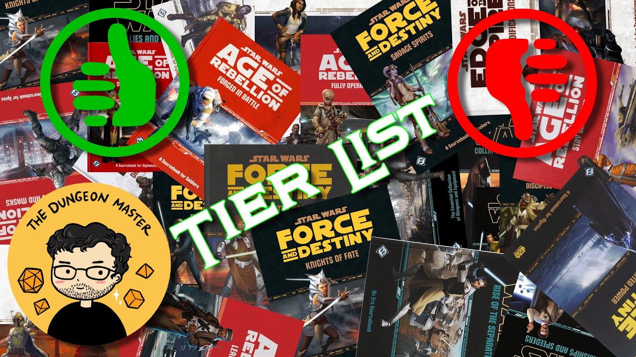 Star Wars Roleplaying Game Tier List