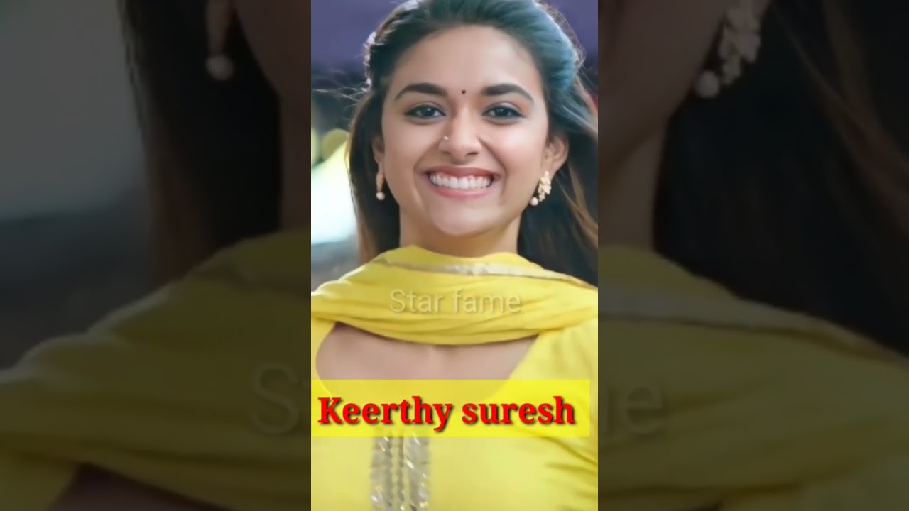 Beautiful South Indian actress Keerthy suresh Best HD 4k wallpaper 🥰#shorts