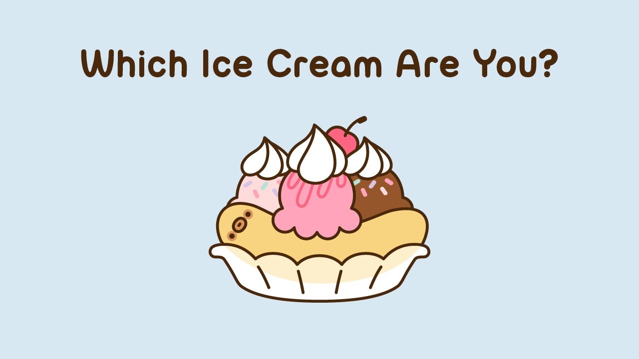 Pusheen: Which Ice Cream Are You?