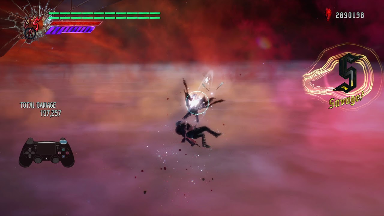 Devil May Cry 5 Dante Air Combo Practice