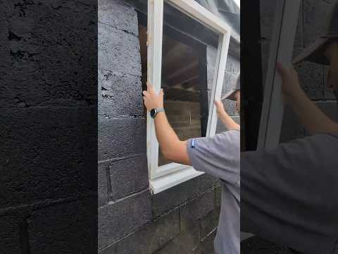 How to install a window