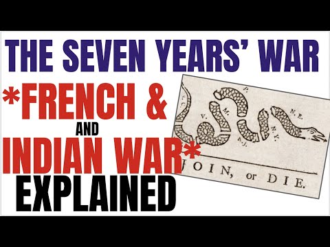 Seven Years War (French and Indian War) APUSH 3.2 (APUSH Period 3)