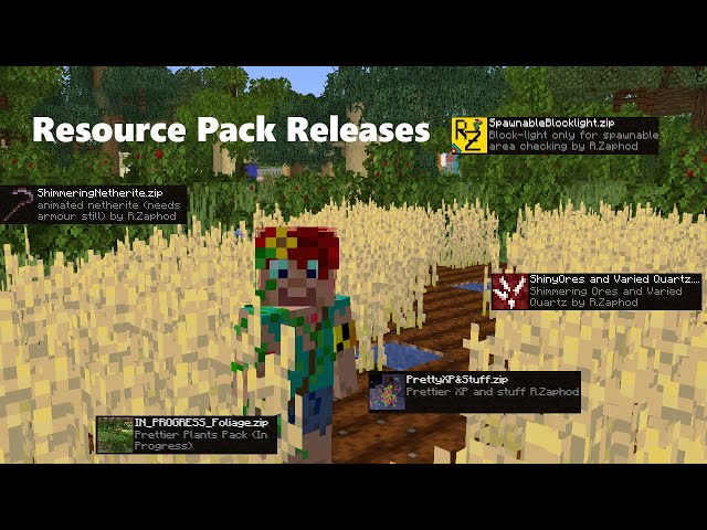 Shiny Ores and Varied Quartz Minecraft Texture Pack