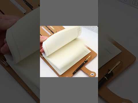 Amazon new product 2023 custom cover with custom color 6 ring leather journal refillable from Yuhe
